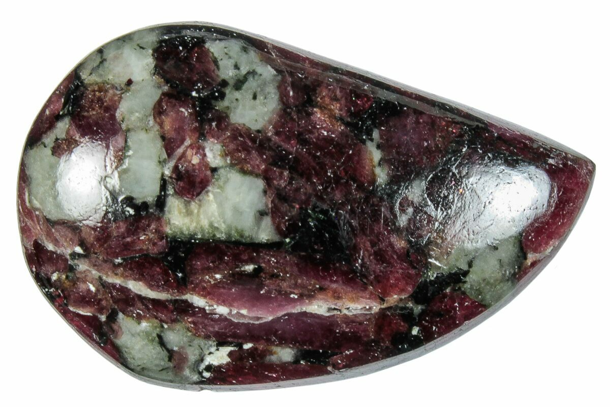 1.1" Polished Eudialyte Cabochon - Russia (#260613) For Sale ...
