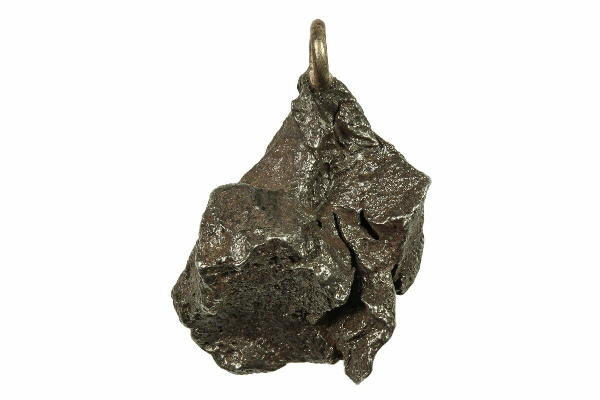 .8" Sikhote-Alin Iron Meteorite Pendant (Necklace) (#264480) For Sale ...