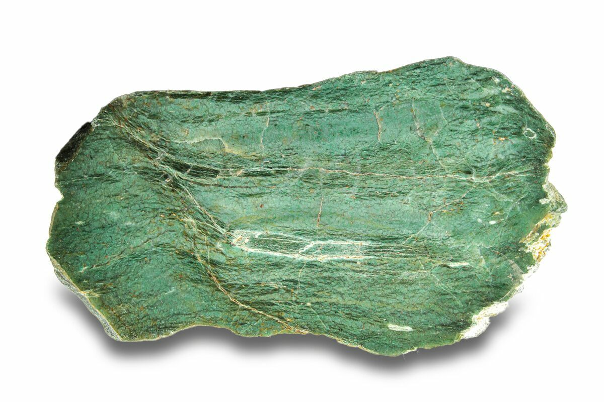 5.4" Polished Green Magneprase Slab - Western Australia (#279887) For ...