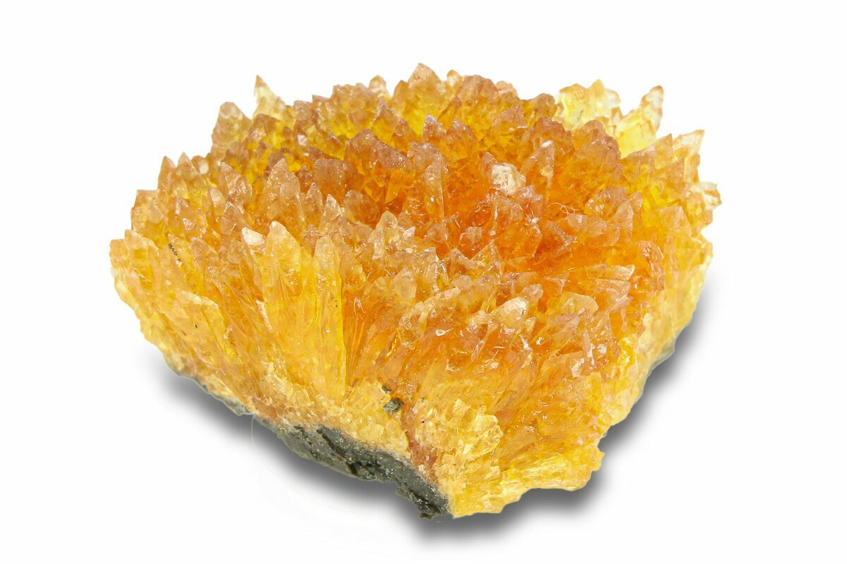 .75" Intense Orange Calcite Crystal Cluster - Poland (#282302) For Sale ...