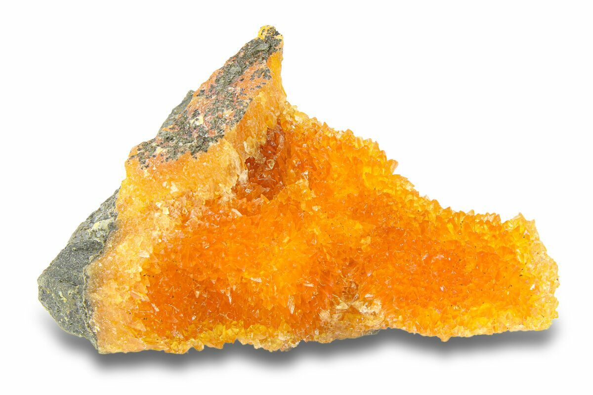 2.55" Intense Orange Calcite Crystal Cluster - Poland (#282361) For ...