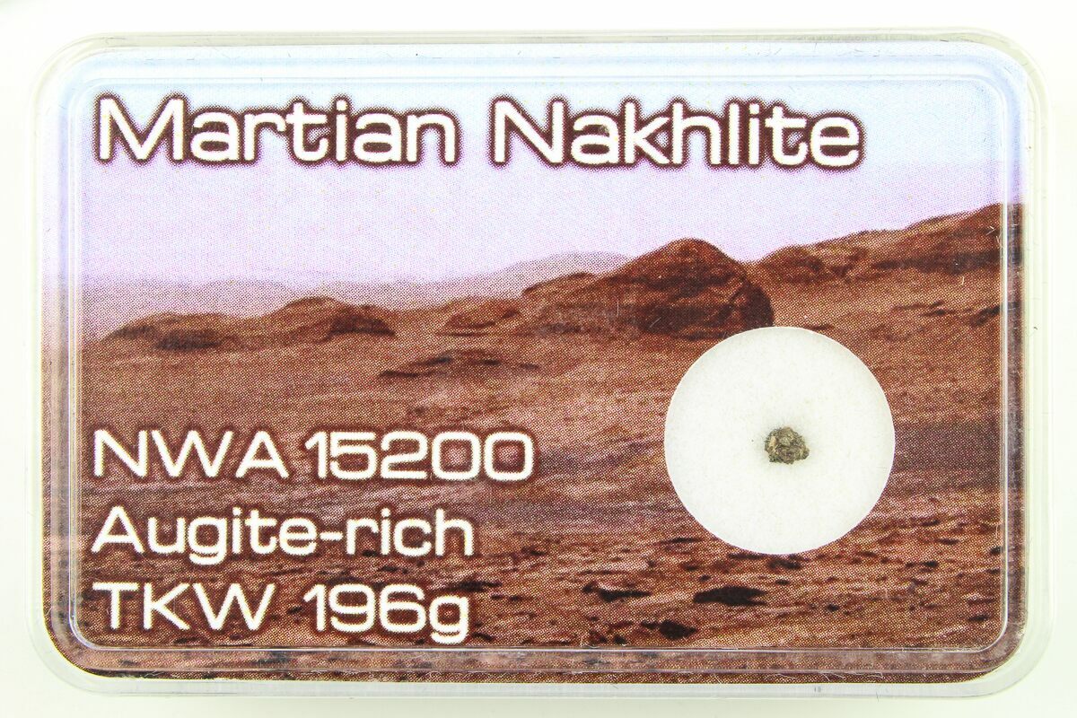 .09" Martian Nakhlite Meteorite Fragment - NWA 15200 (#285760) For Sale ...