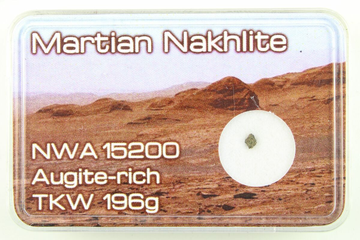 .09" Martian Nakhlite Meteorite Fragment - NWA 15200 (#285781) For Sale ...