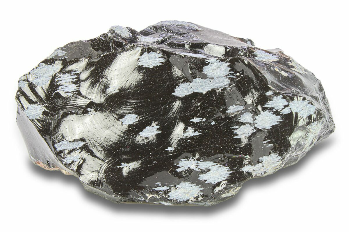 4.3" Snowflake Obsidian Section - Utah (#285943) For Sale - FossilEra.com