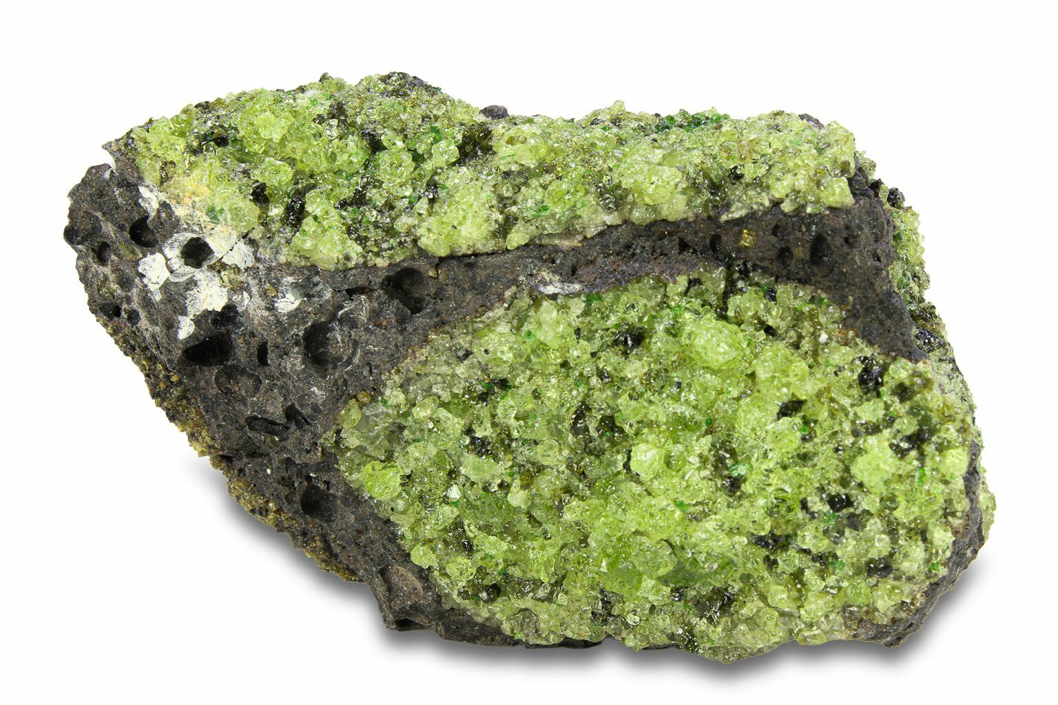 3.55" Peridot in Basalt - Arizona (#288277) For Sale - FossilEra.com