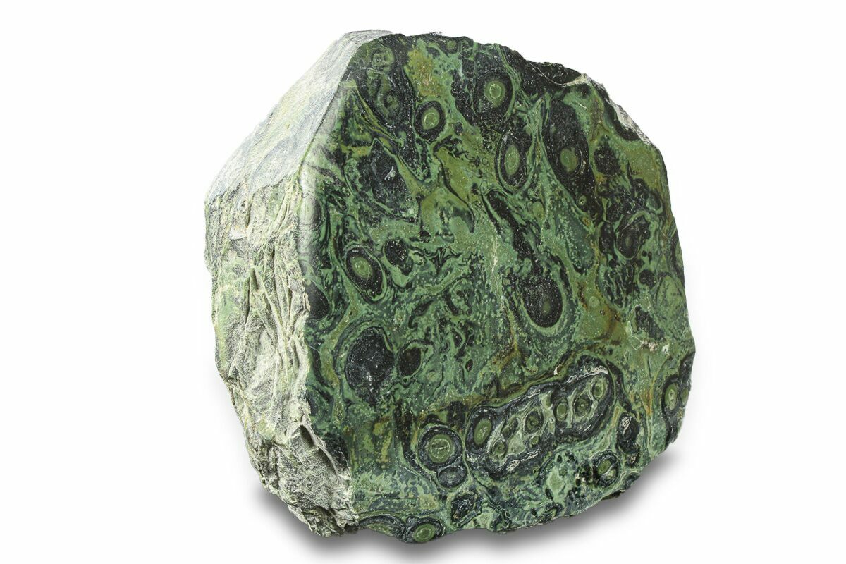 6.05" Free-Standing, Single-Side Polished Kambaba Jasper - Madagascar ...