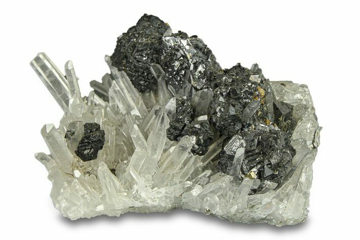 2.7" Lustrous Sphalerite on Quartz - Peru (#291987) For Sale ...