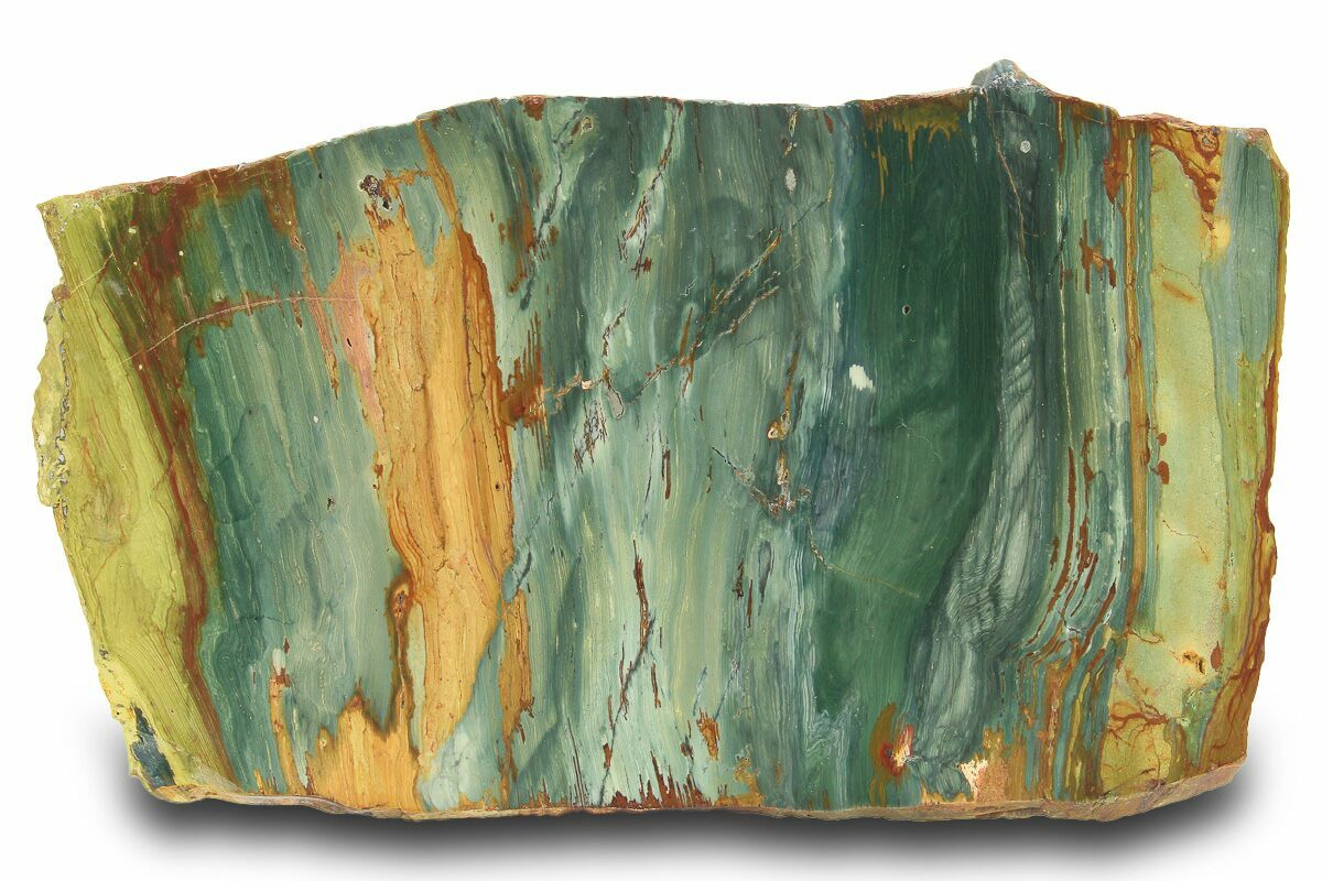 9.4" Gary Green Jasper (Larsonite) Bog Wood Slab - Oregon (#299299) For ...