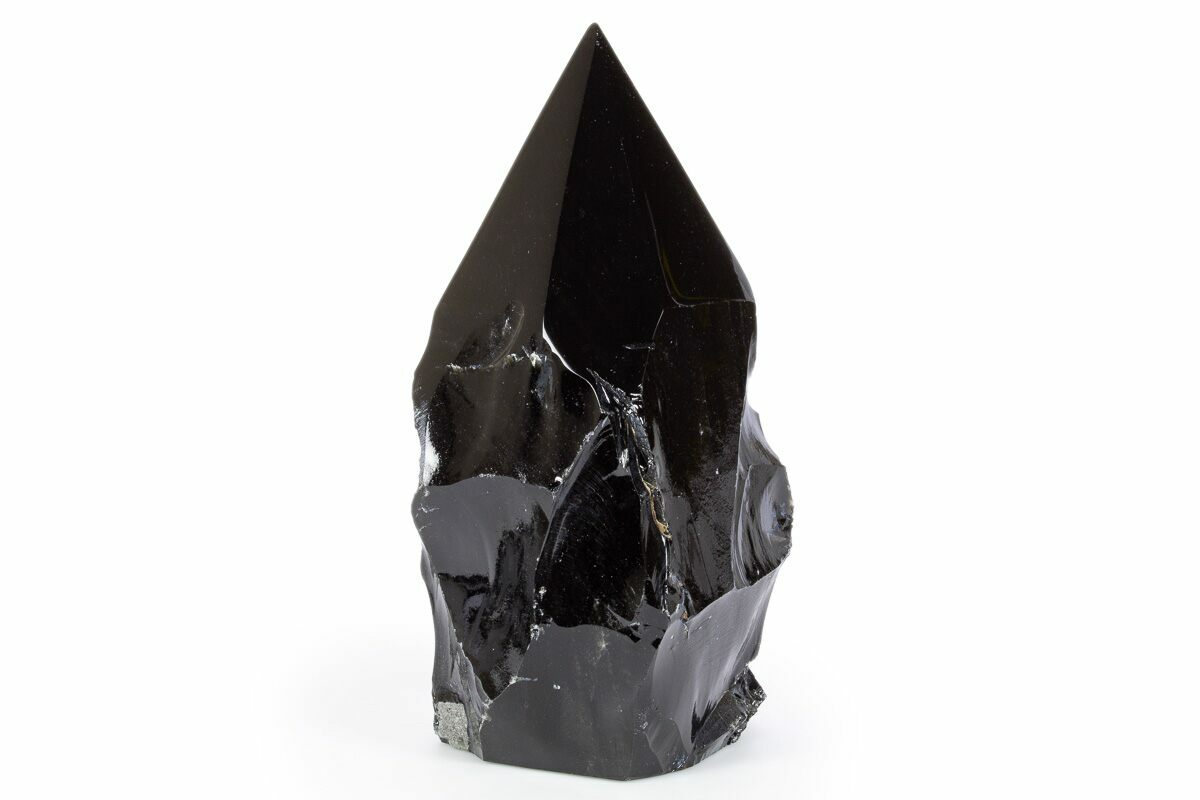 6.8" Free-Standing Polished Obsidian Point - Mexico (#303606) For Sale ...