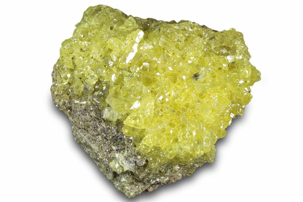 2.2" Bright-Yellow Sulfur Crystals - Bolivia (#305288) For Sale ...