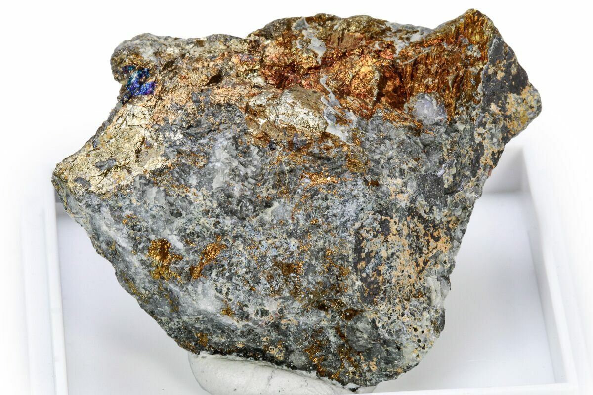 1.4" Brassy Cubanite Specimen - Sweden (#305633) For Sale - FossilEra.com