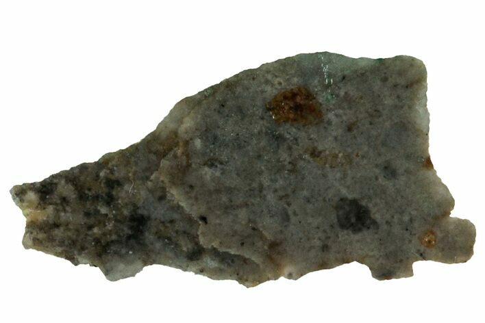 .47" NWA 15482 Lunar Meteorite (.12 g) Slice (#307617) For Sale ...