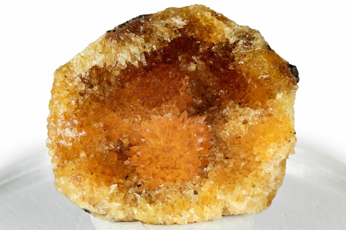 1" Intense Orange Calcite Crystal Cluster - Poland (#311597) For Sale ...