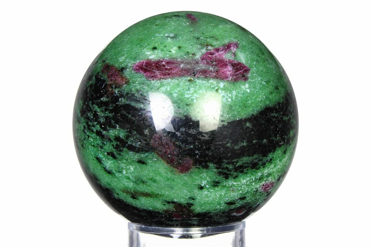 2.35" Polished Ruby Zoisite Sphere - Tanzania (#315107) For Sale ...