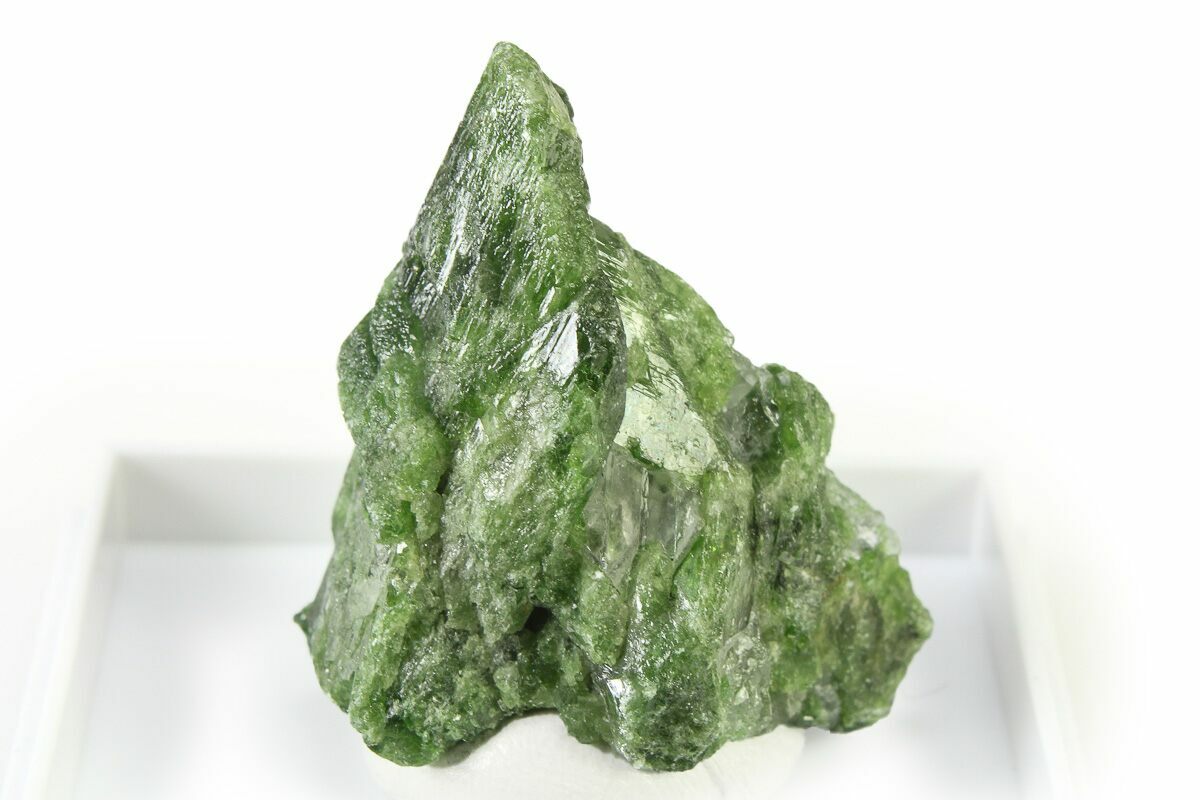 1.15" Lustrous Green Chrome Diopside - Minas Gerais, Brazil (#317217 ...