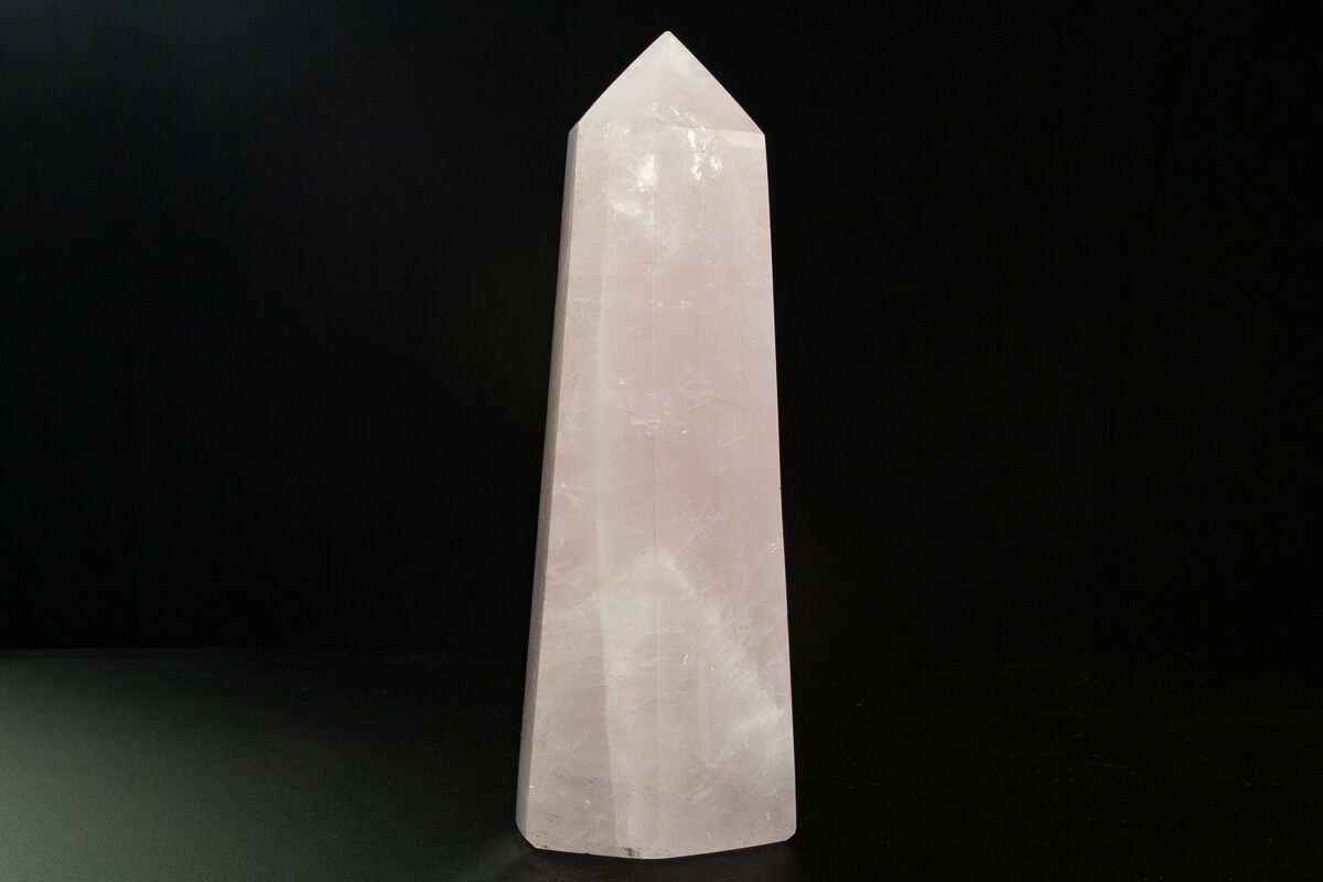 6.8" Polished Rose Quartz Tower - Madagascar (#318482) For Sale ...