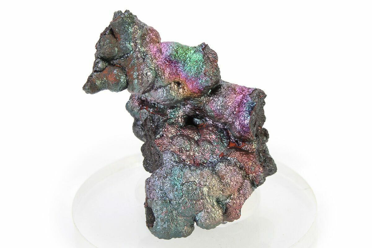 1.3" Vibrant Iridescent Goethite Stalactite Formation - Spain (#319169 ...