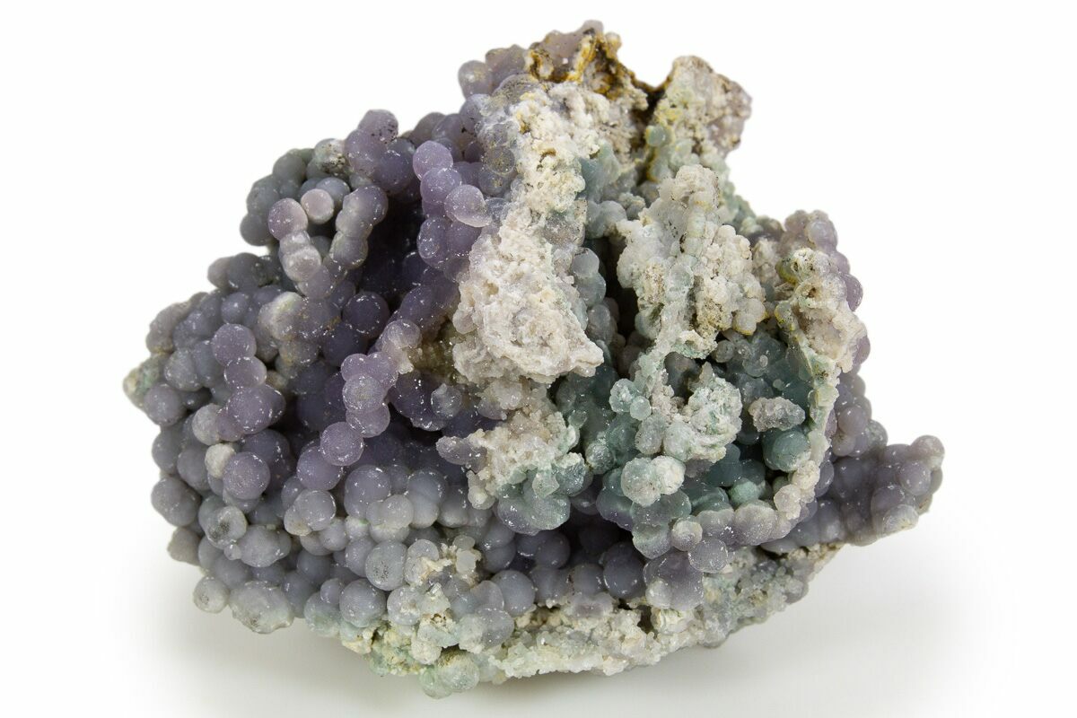 2.25" Sparkly Purple and Green Botryoidal Grape Agate - Indonesia ...