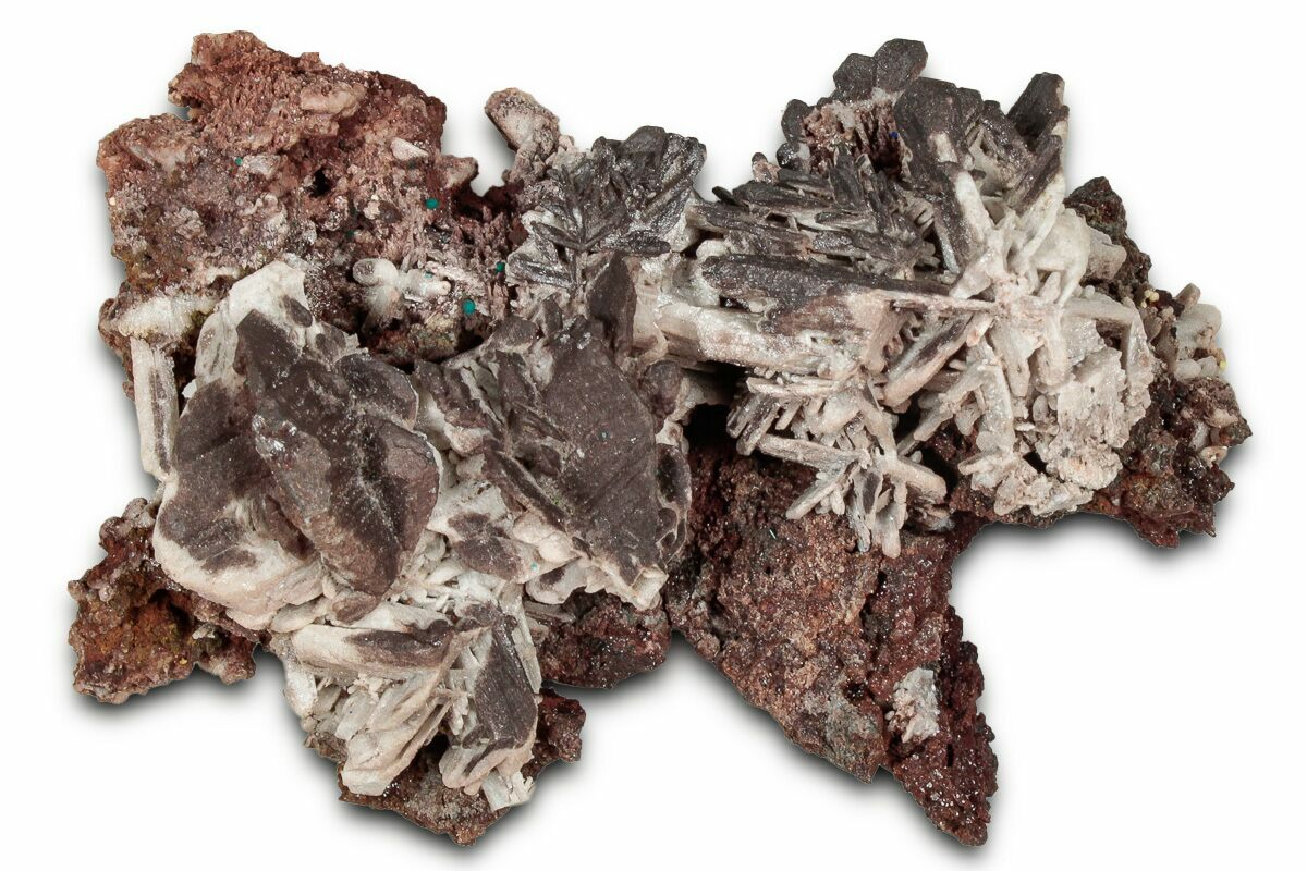 2.3" Bi-Colored Cerussite Crystal Cluster - Congo (#326845) For Sale ...