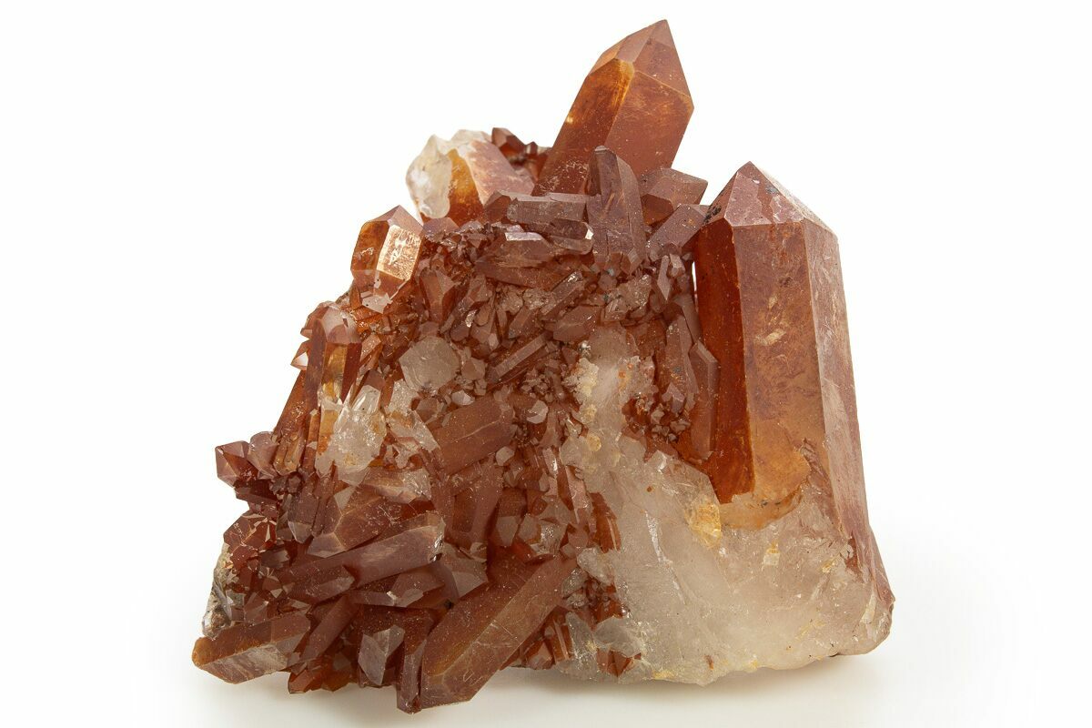 2.65" Tangerine Quartz Crystal Cluster - Brazil (#328864) For Sale ...