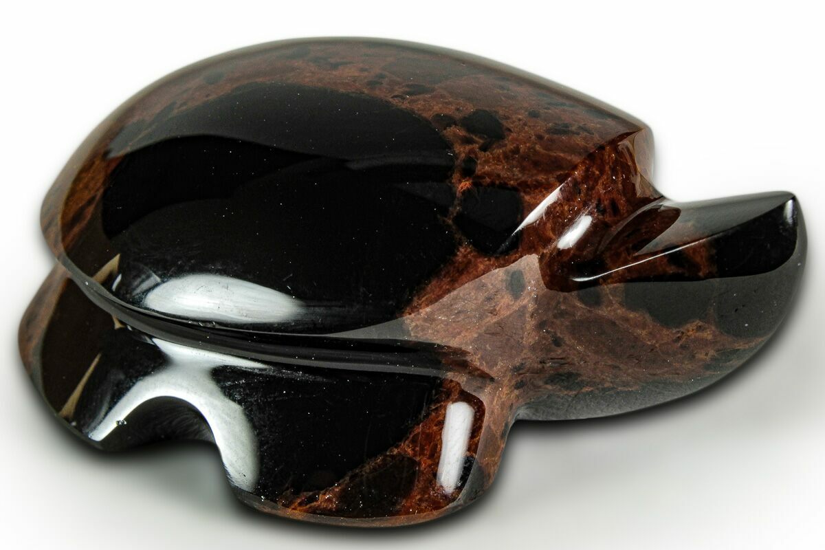 2.45" Polished Mahogany Obsidian Turtle - California (#331592) For Sale ...