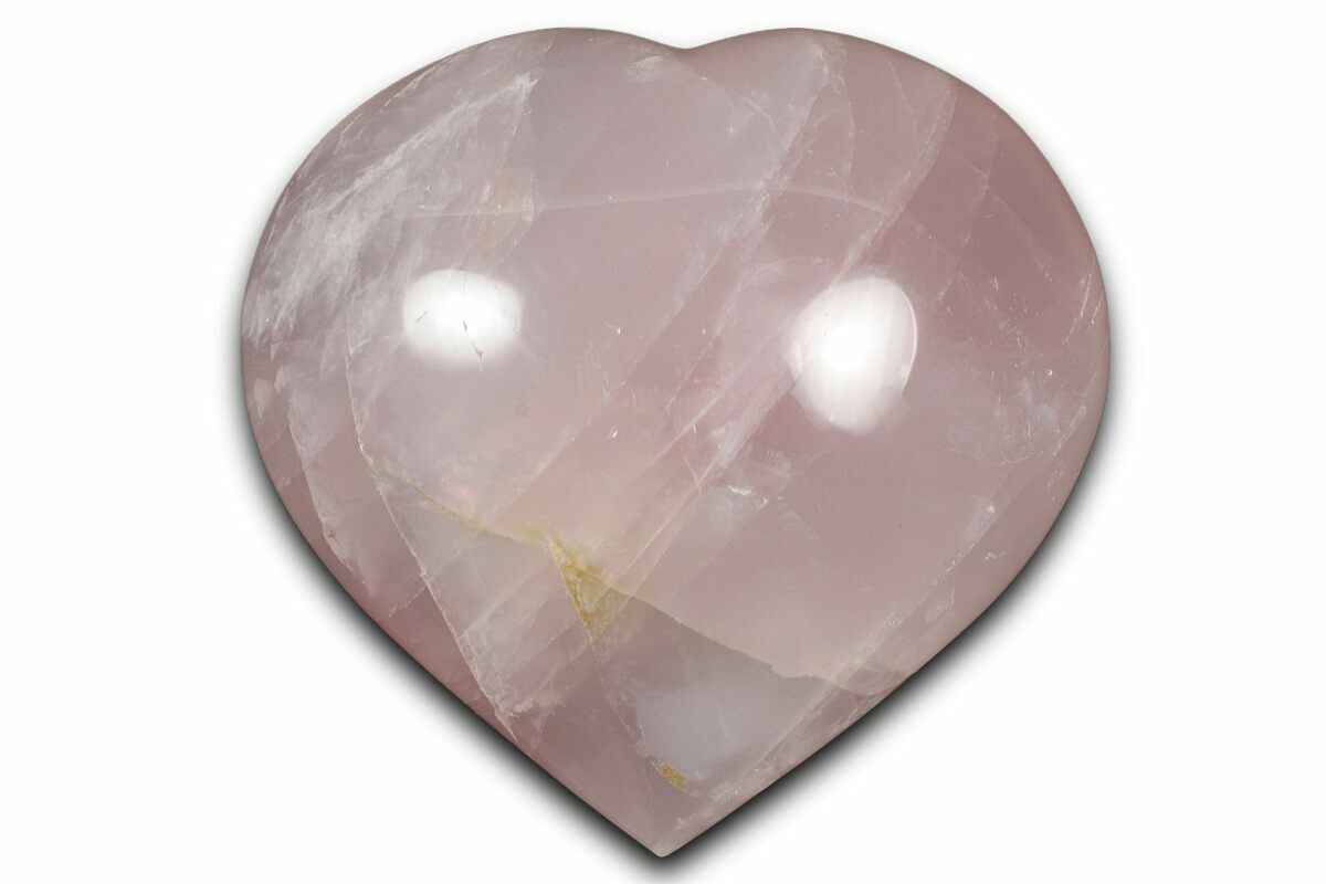 3.75" Polished Rose Quartz Heart - Madagascar (#333906) For Sale ...