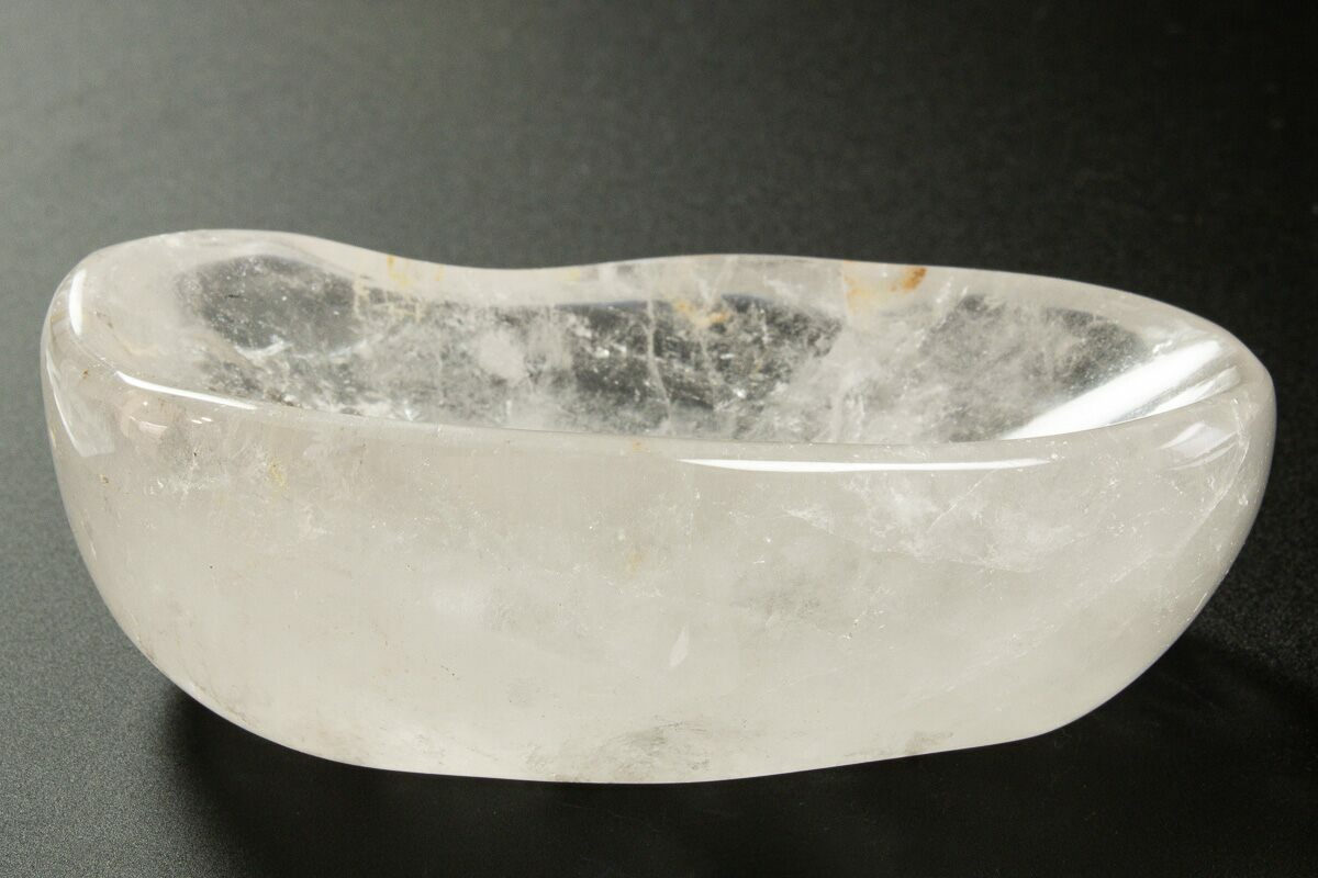 4" Polished Clear Quartz Dish - Madagascar (#336429) For Sale ...