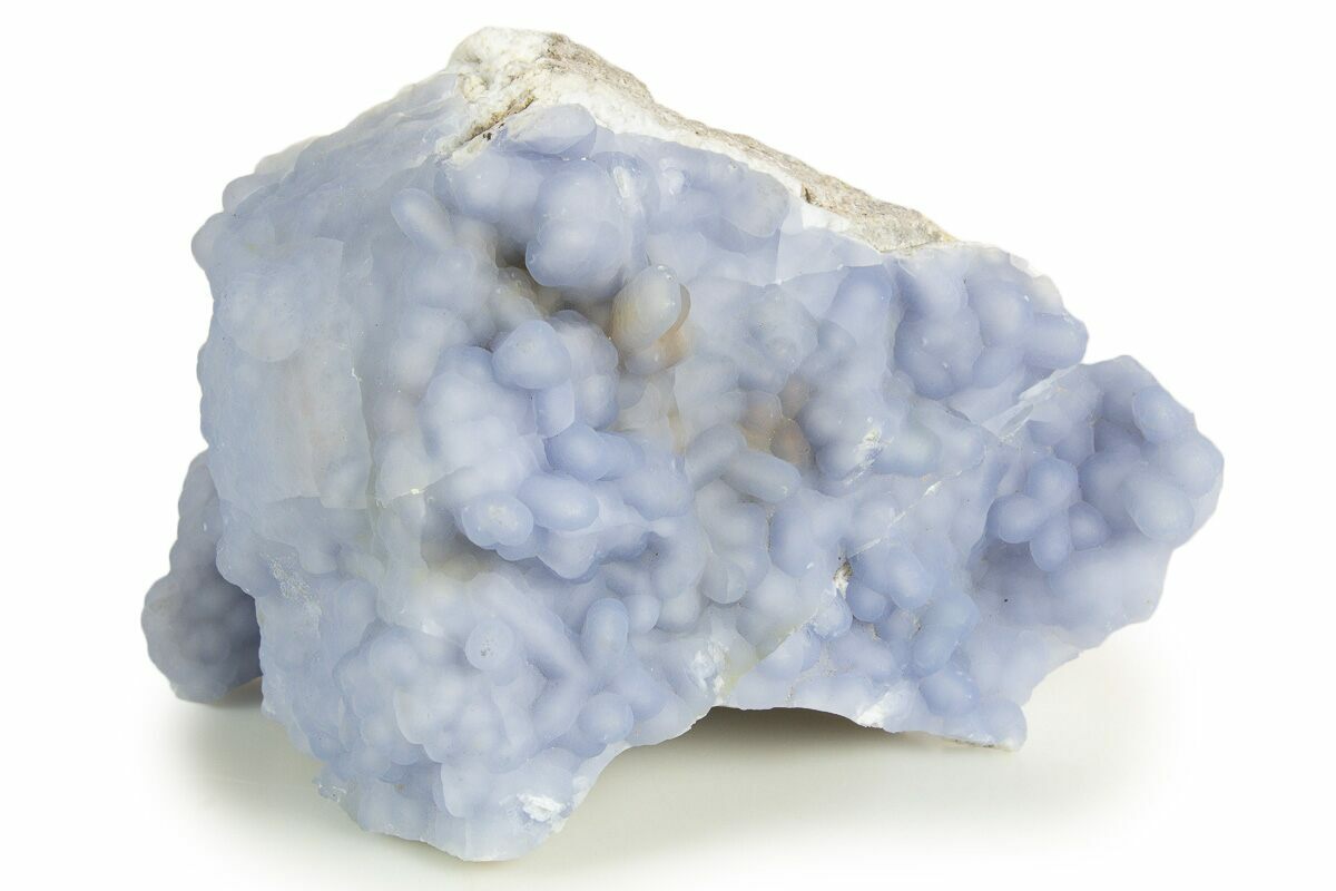 3.2" Botryoidal, Blue Chalcedony After Anhydrite - Peru (#337382) For ...