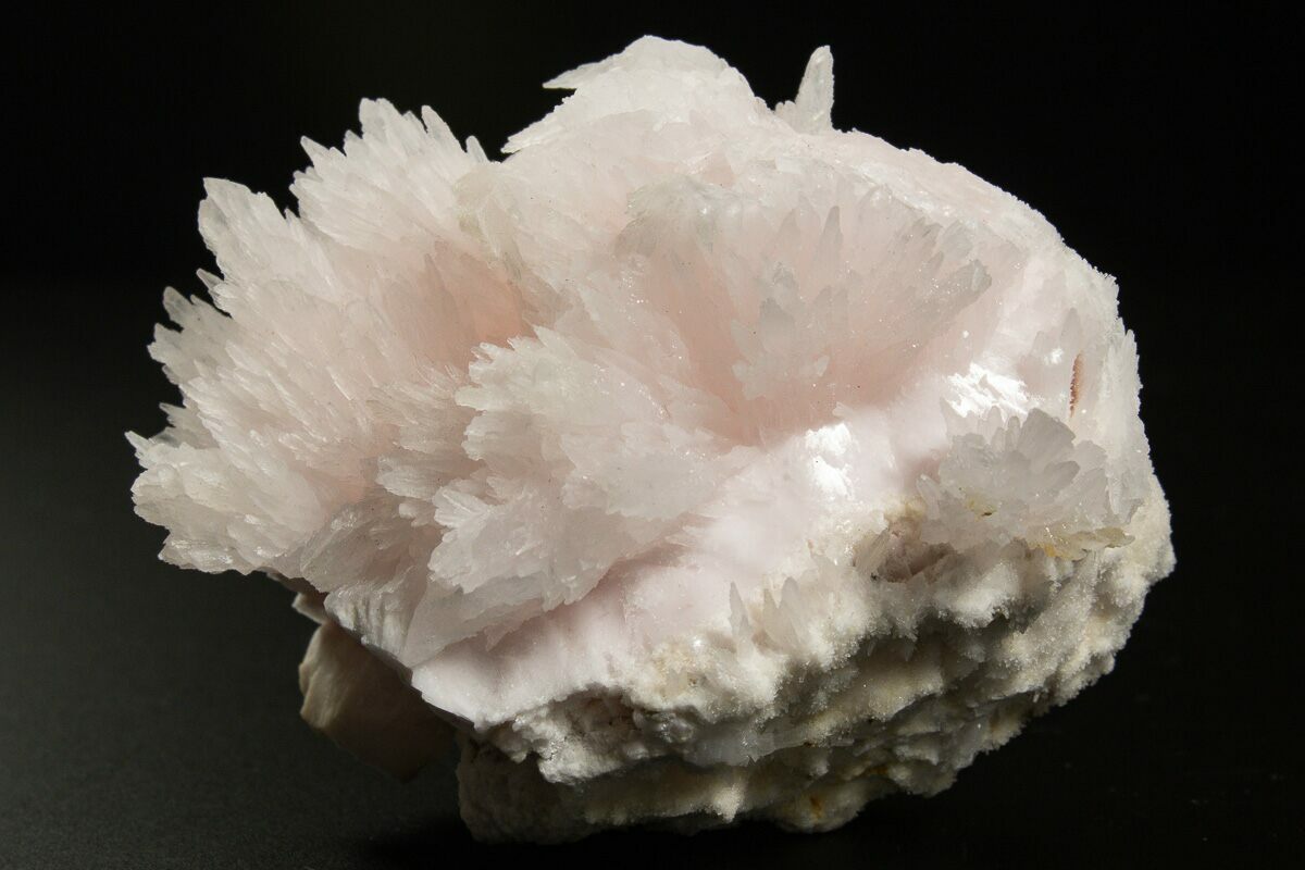 2.4" Pink Manganoan Calcite Crystal Cluster - Fluorescent! (#337393 ...