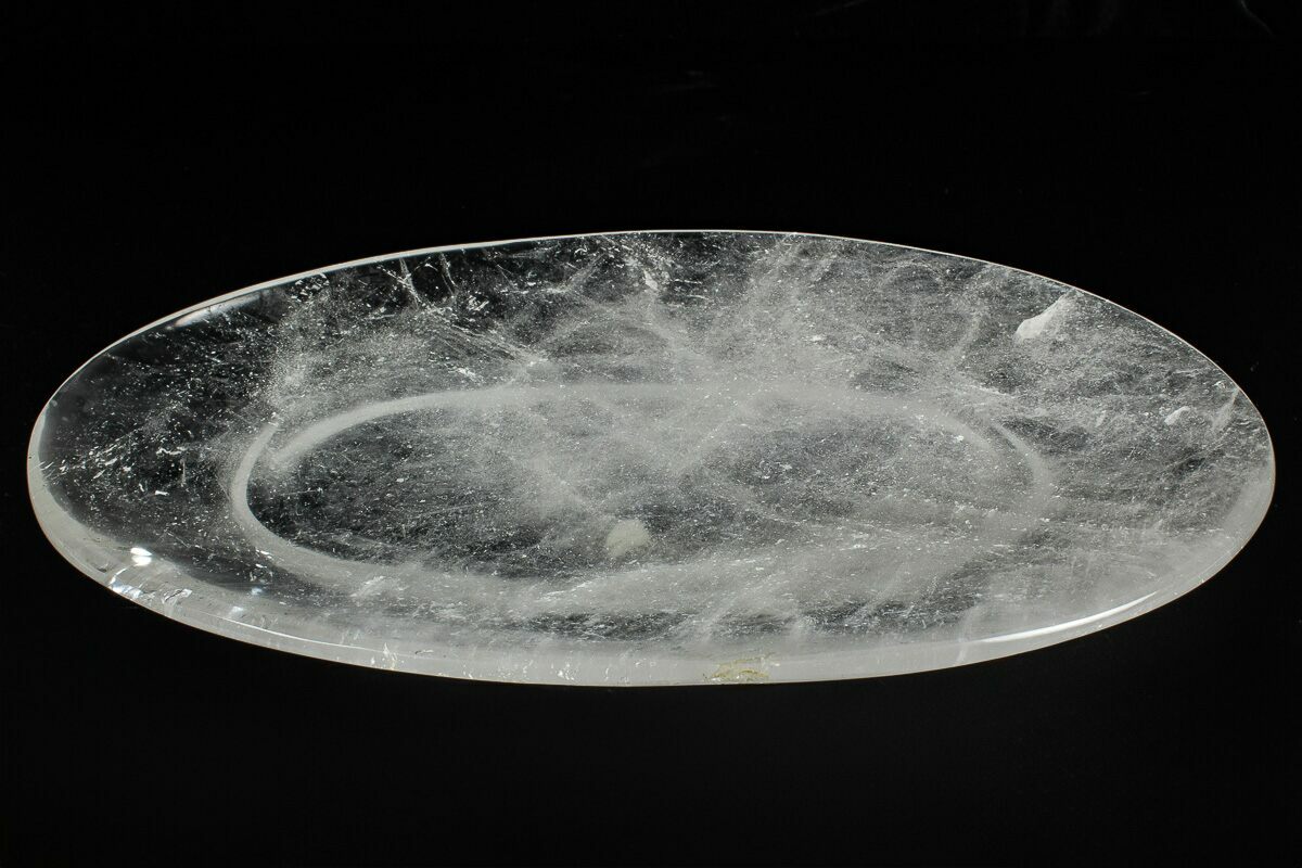 8.05" Polished Clear Quartz Dish - Madagascar (#337537) For Sale ...