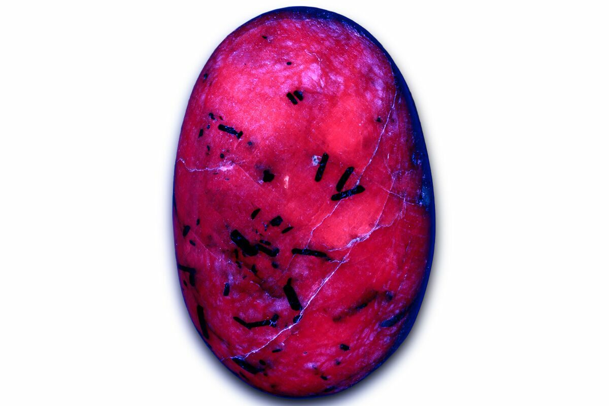 1.87" Polished Corundum (Ruby) Stone - Fluorescent (#342002) For Sale ...