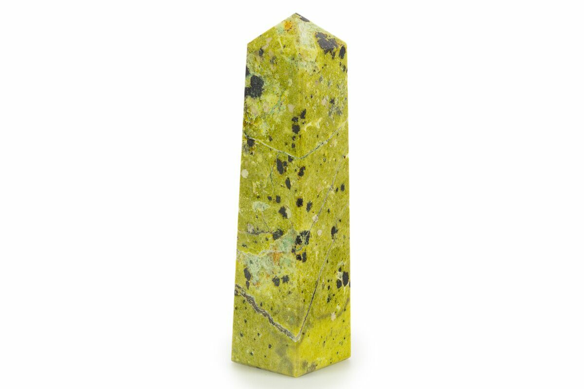 3.3" Polished Green Lizardite Tower (#343100) For Sale - FossilEra.com