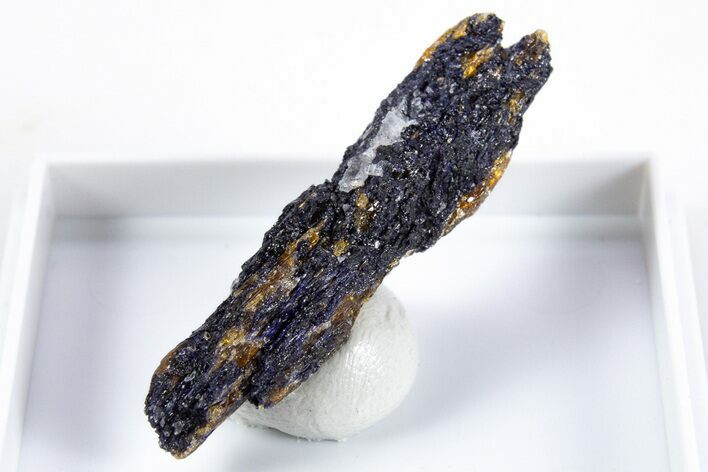 1.2" Violet Yoderite on Kyanite Crystal - Mautia Hill, Tanzania ...